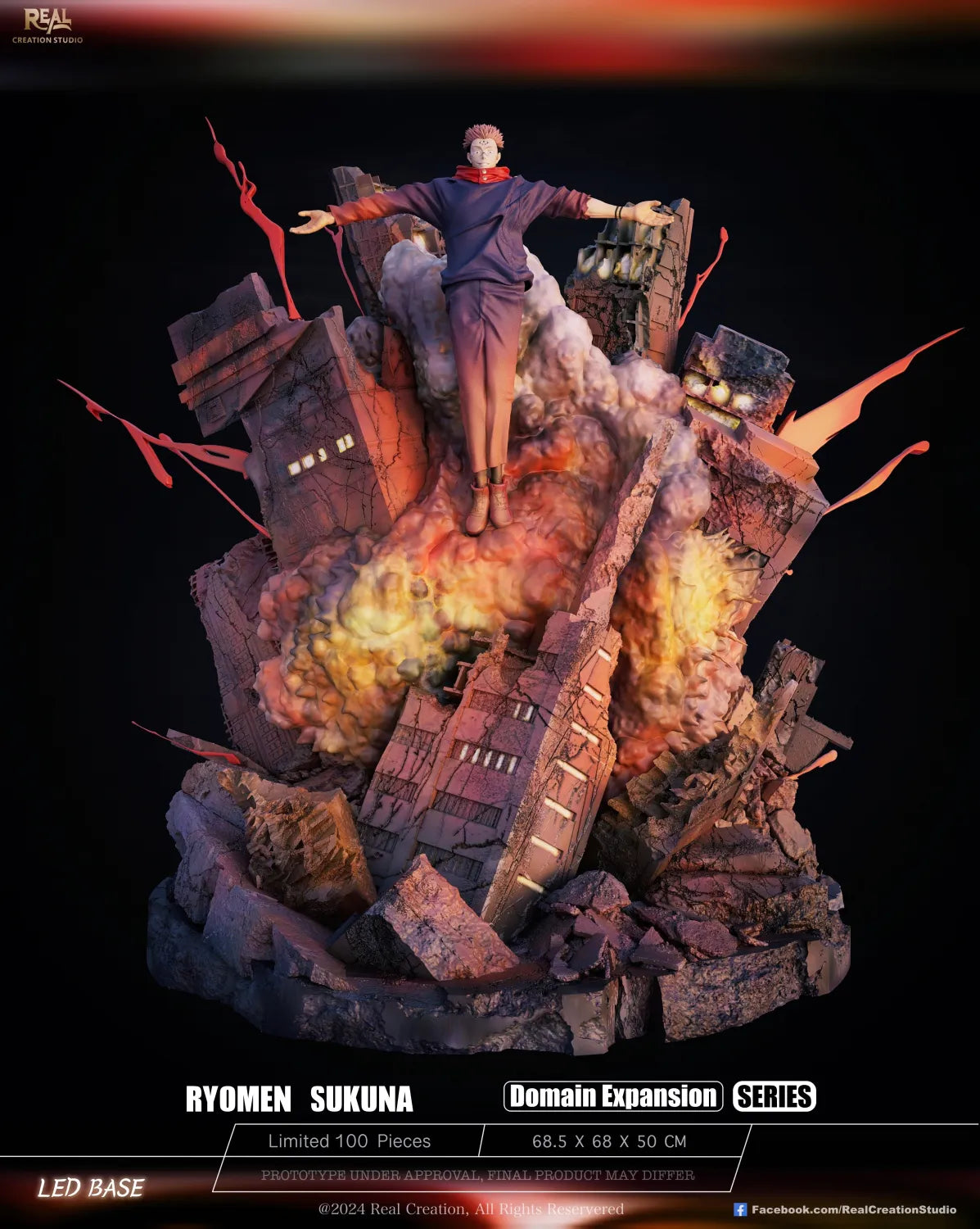 【Pre order】Real Creation Studio - Jujutsu Kaisen Ryomen Sukuna – STC Toys - Igniting Childhood ...