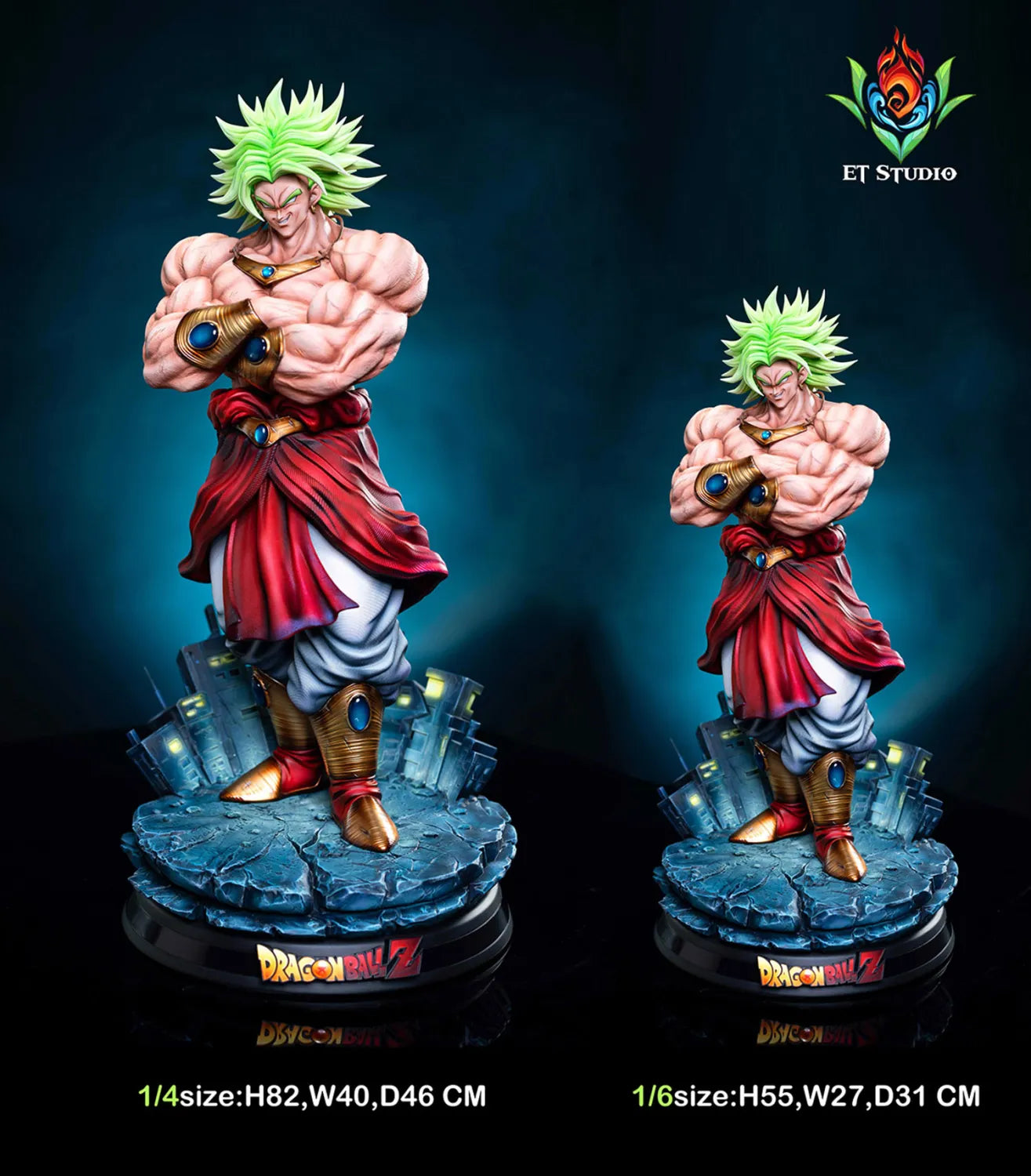 【Pre order】ET Studio 1/6 & 1/4 Dragon Ball Broli – STC Toys - Igniting Childhood Dreams
