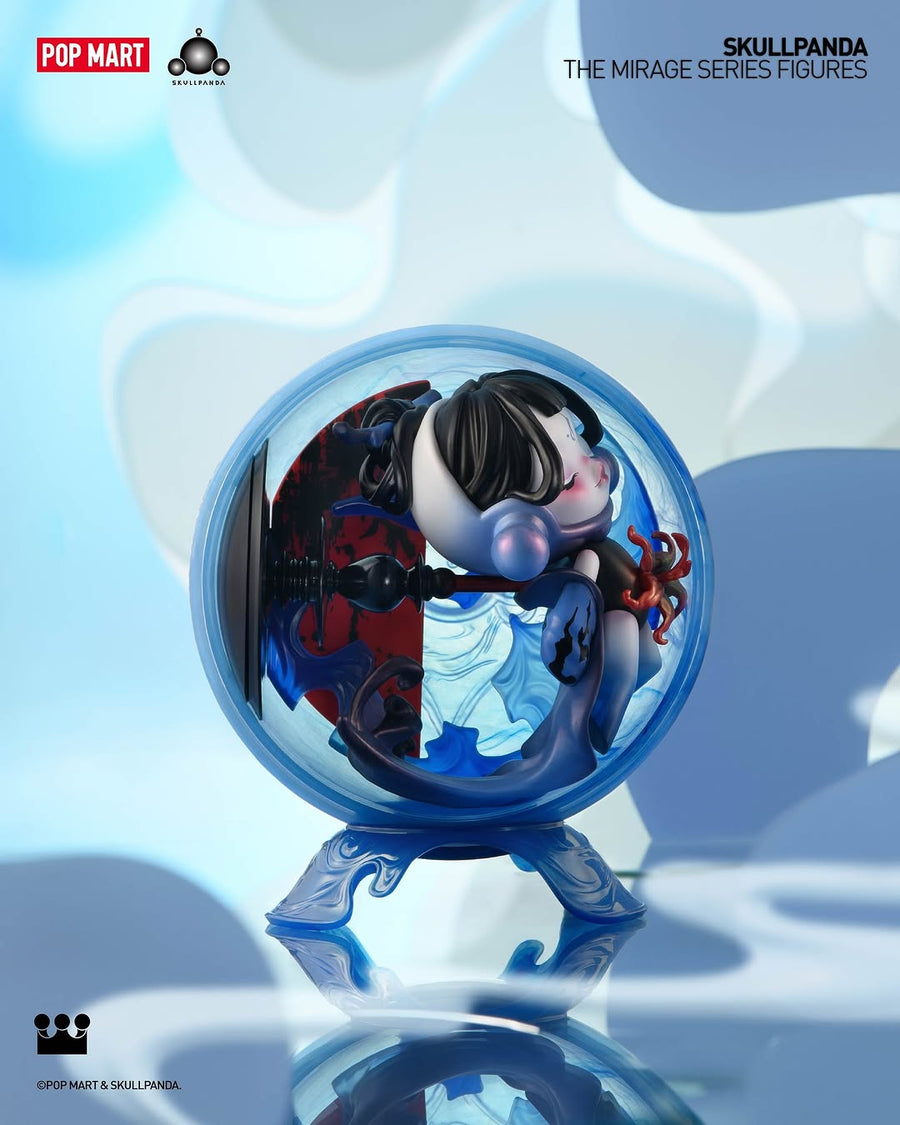 Original POPMART SKULLPANDA The Mirage Series Figures 泡泡玛特SKULLPANDA「邸 ...