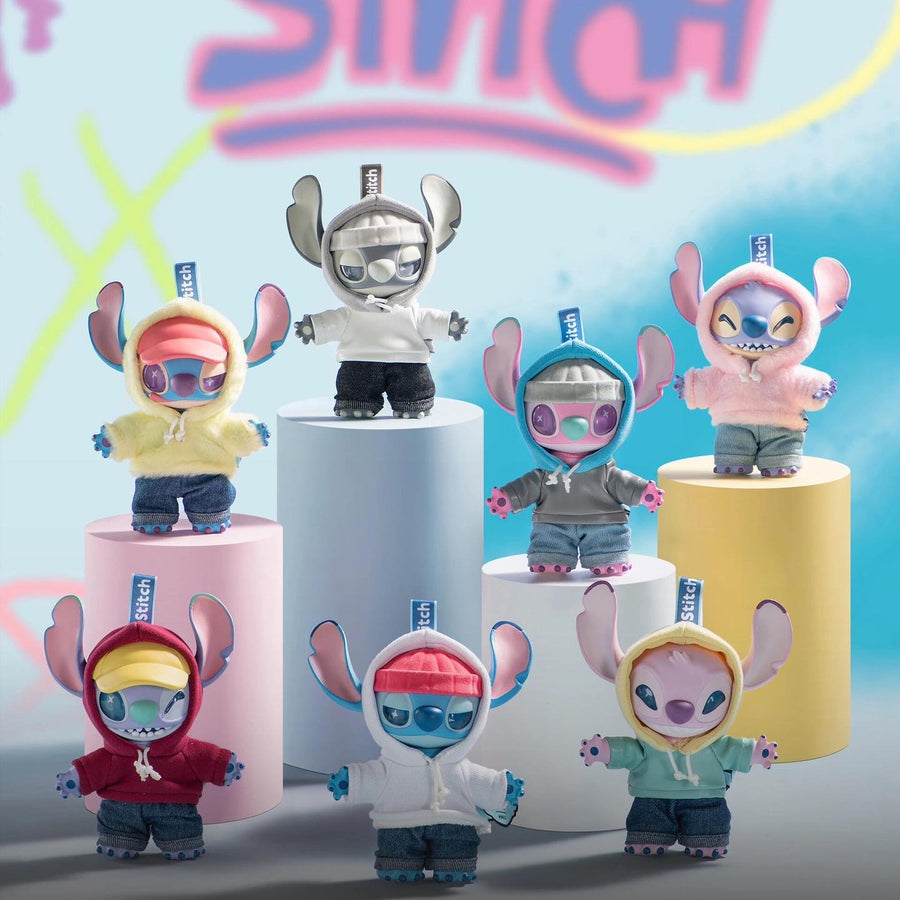 Original Miniso x Stitch Genz plush pendant blind box 正版名创优品迪士尼史迪仔GenZ ...