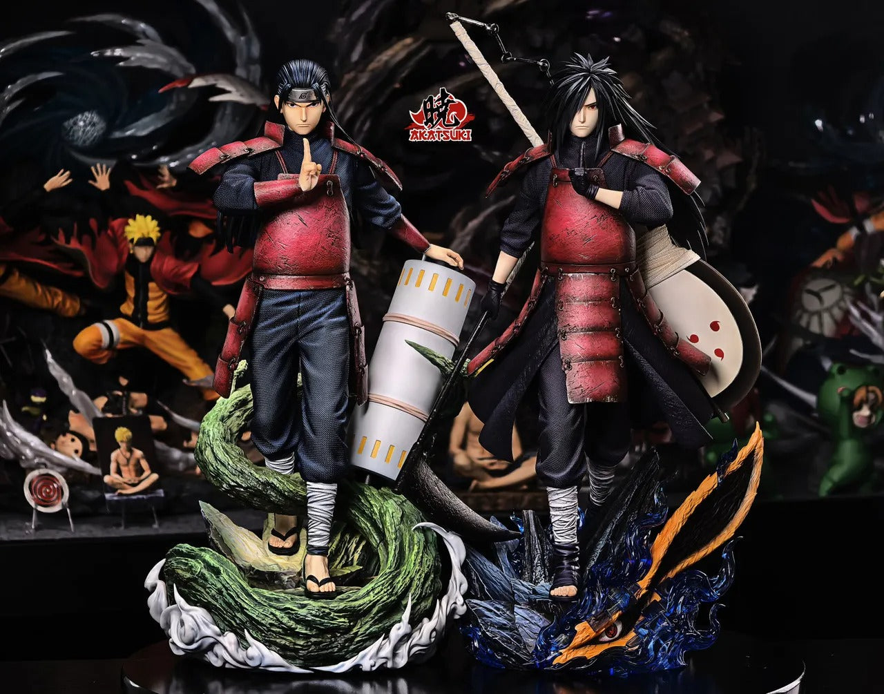 【Pre order】Akatsuki Studio 1/6 Naruto Hashirama Senju & Uchiha Madara ...