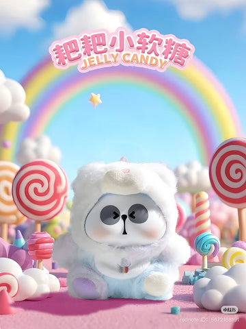 Original TOYCITY MR.PA Candy Vinyl Plush Toy Blind Box Series 耙老师熊猫糖果毛 ...