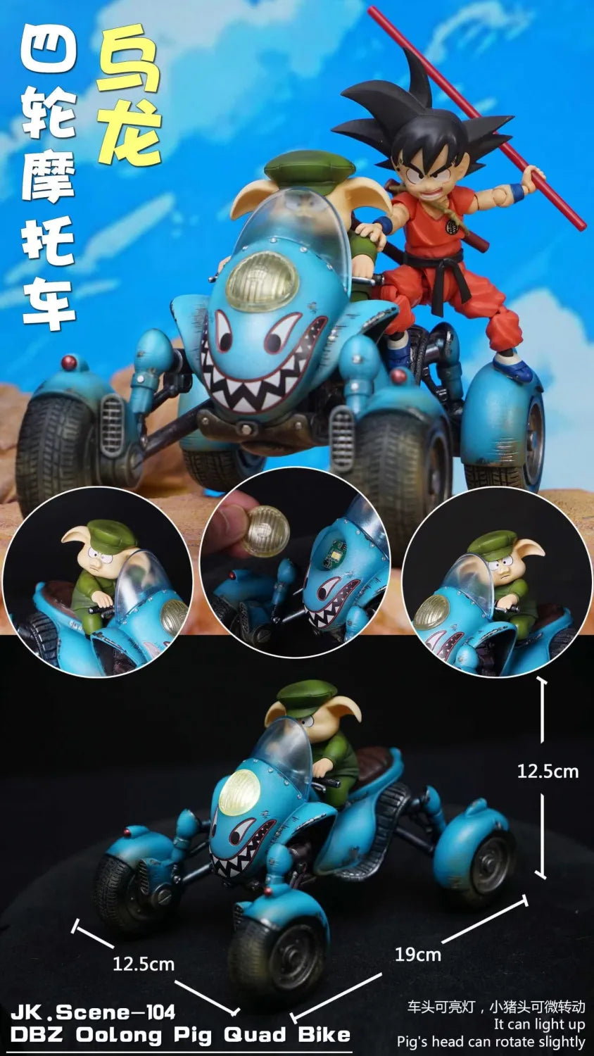 【Pre order】JacksDo Studio - Dragon Ball Oolong Pig Quad Bike – STC Toys ...