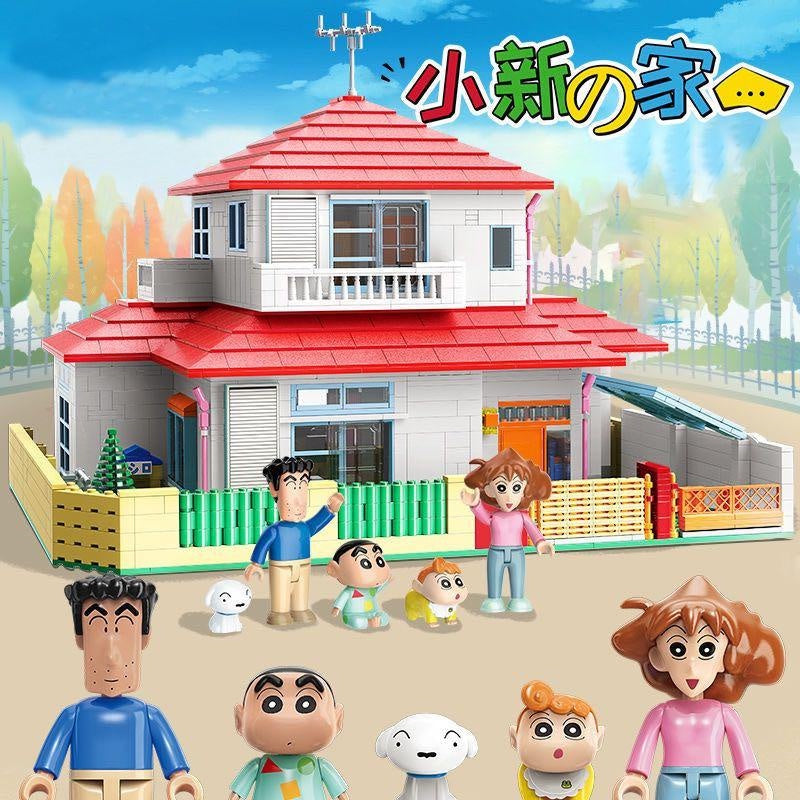 Keeppley ShinChan House Block Building Block Toy Brick toy K20612 小新的家 ...