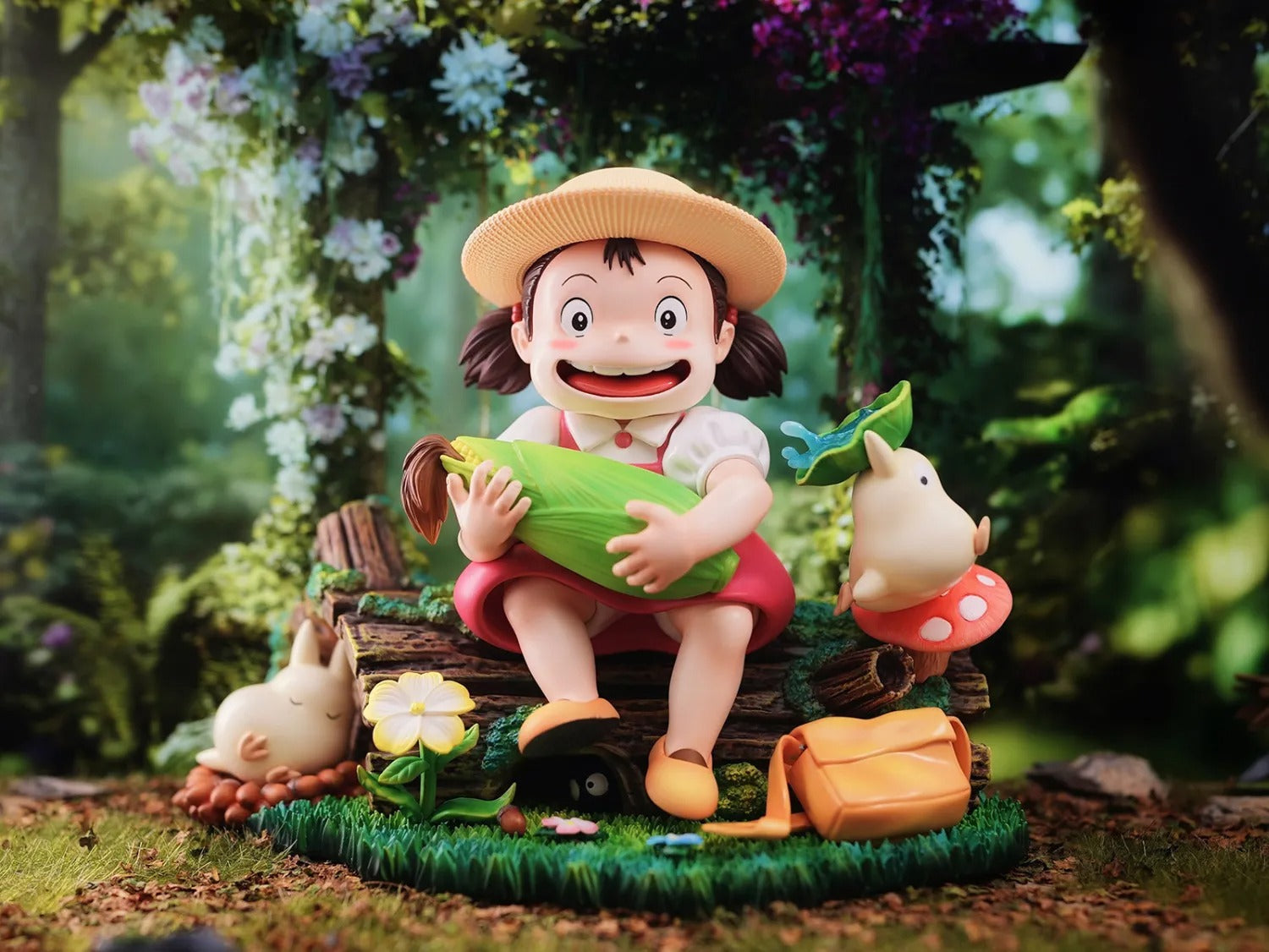 【Pre order】Dragon Meow Studio - My Neighbor Totoro Mei holding corn ...