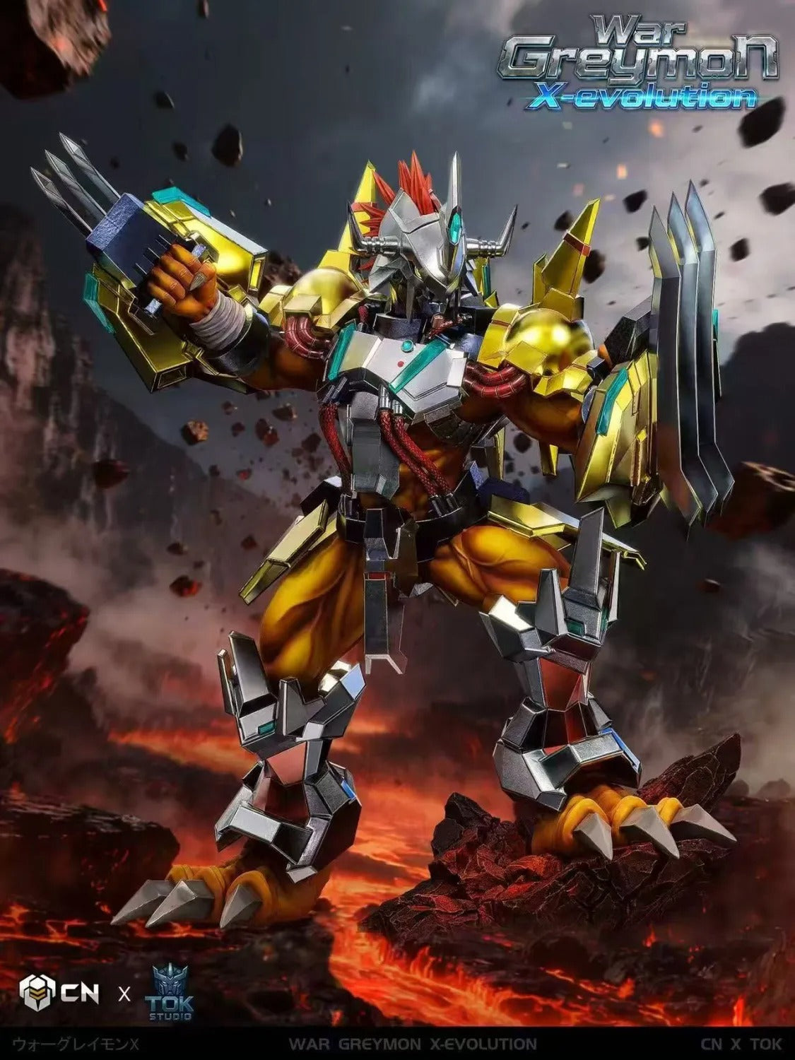 【Pre order】CN Studio x TOK Studio - Digimon War Greymon – STC Toys ...