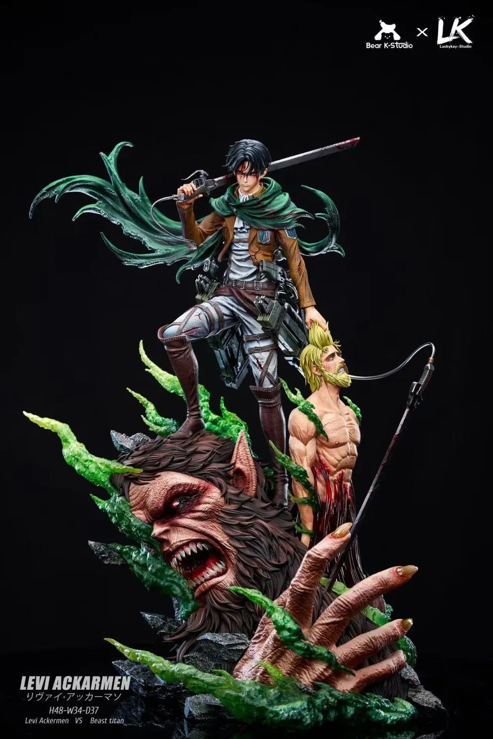 【Pre order】BK Studio x LK Studio - Attack on Titan Levi Ackerman – STC ...
