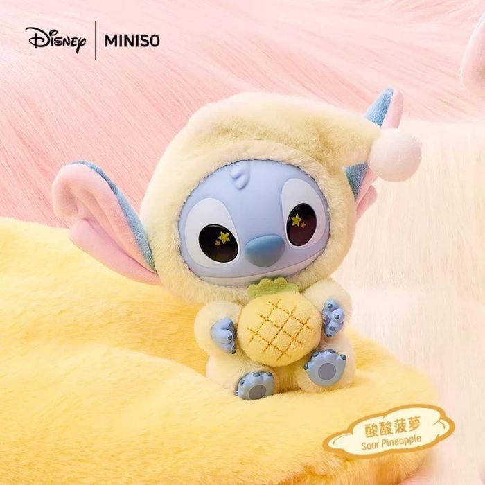 MINISO Stitch Eat Something Before Sleep Series Blind Box 史迪奇再困也要吃一口系列 ...