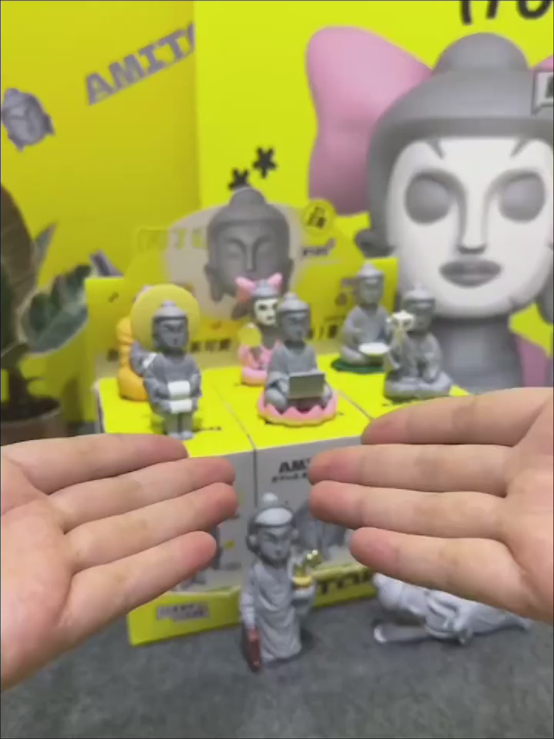 Original Amitofo Fo LE U Series Blind Box 官方正版Fo了U放平心态·佛系可爱潮玩盲盒fo了u am ...