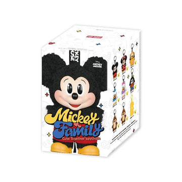 Original POPMART Mickey Family Cute Together Keychain Series Figures 米 ...